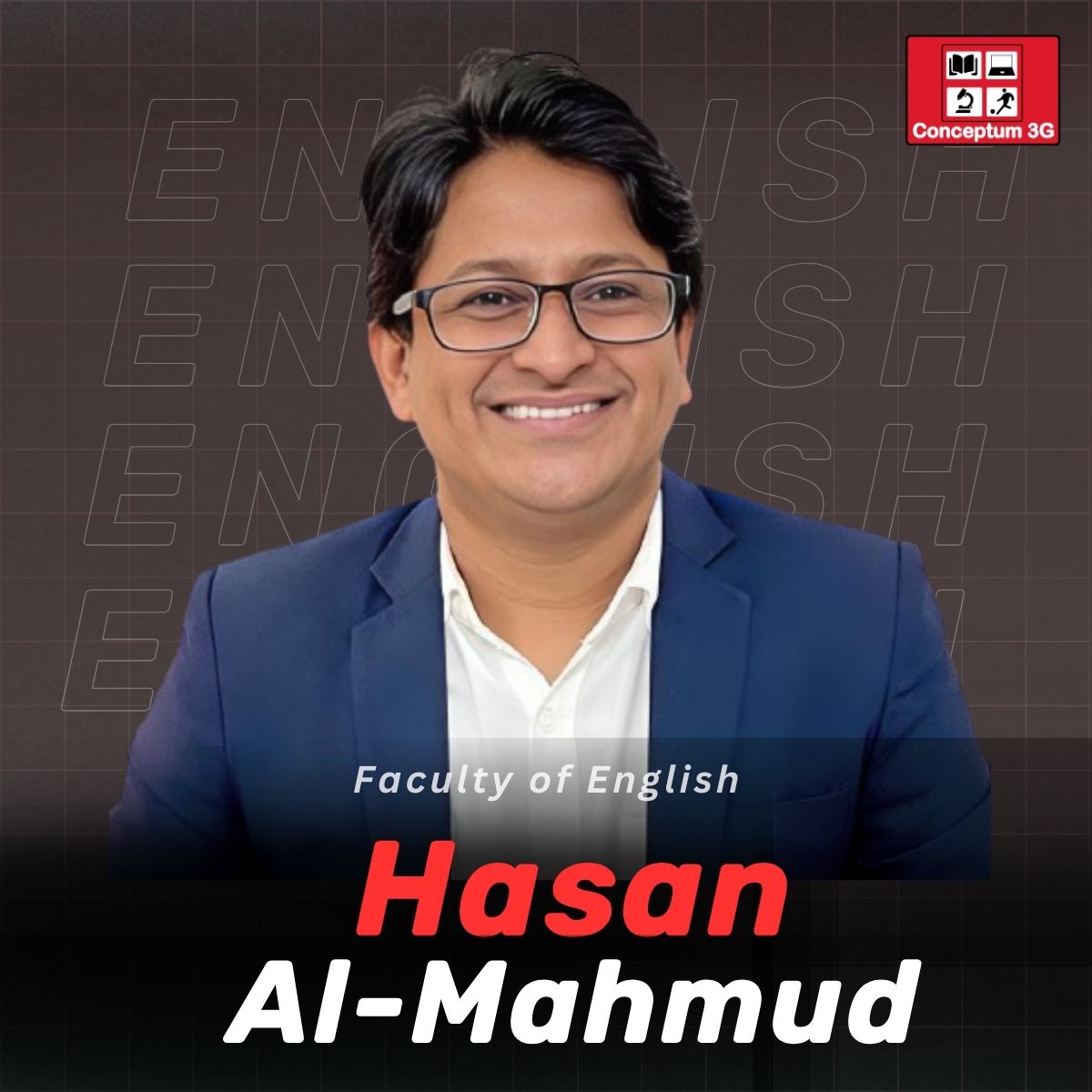 Best English Teacher in Gulshan, Dhaka- Hasan Al-Mahmud | Conceptum 3G | Coaching Center Gulshan ...